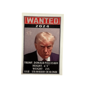 Trump Wanted Poster Mini Sticker | Trump Superstore