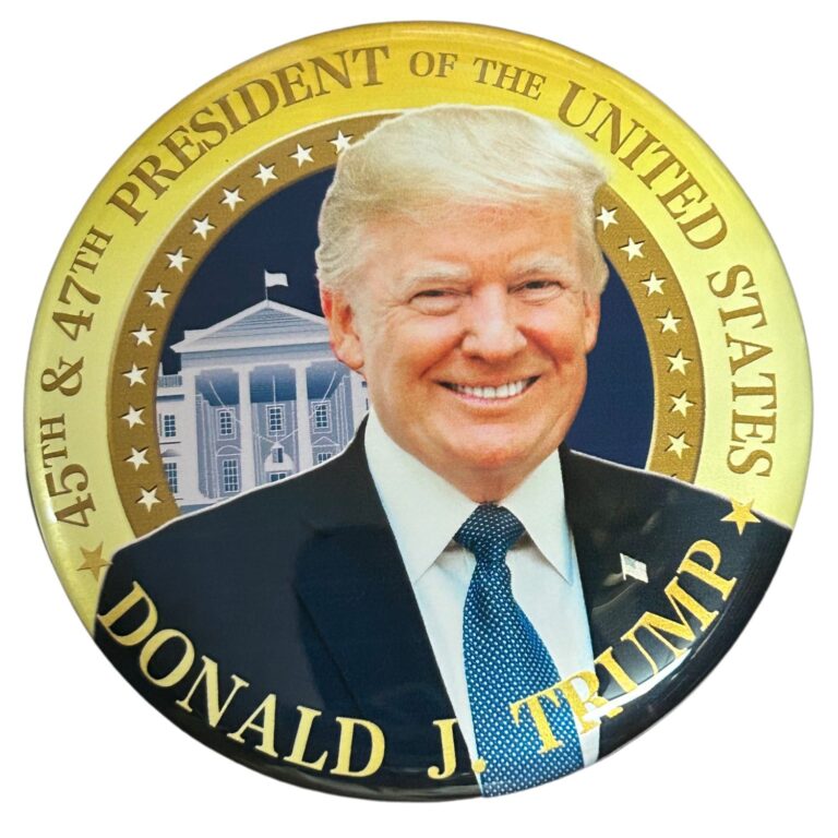 Official Donald Trump 47th President Inauguration Pin | Trump Superstore