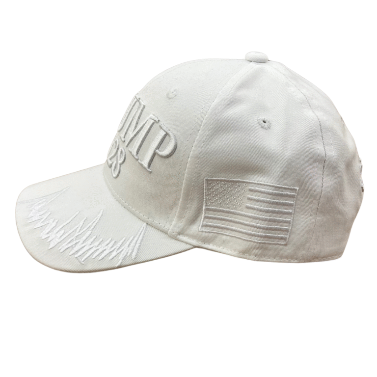 White Trump 2028 Signature Hat | Trump Superstore